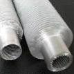 China DELLOK Aluminum Serrated Fin Tubes EN10204 3.1 Cert Tube OD 50.8mm for sale