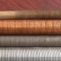 China DELLOK Seamless Carbon Steel Pipe 0.3mm Average Thickness OD 12.7mm Low Fin Tube Machine for sale
