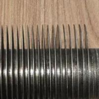 China DELLOK Laser Welded TP321L Stainless Steel Fin Tube 8mm OD 3-14FPI for sale