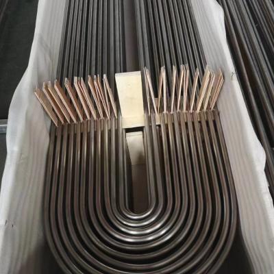 China DELLOK SeamlessTreated U Bend Tube Bundle Heat Exchanger A179 Tubing 35,000mm Length 600 Bar Test Pressure for sale