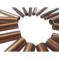 China DELLOK Pass Roller Low Fin Tubes Copper Aluminium Alloy 19FPI 12.7-25.4mm OD for sale