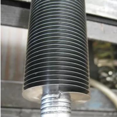 China Seamless Steel OD 25.4mm C12200 Copper Fin Heat Exchanger 11 FPI for sale