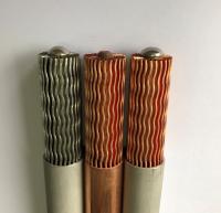 China DELLOK CE EN10204 Inner Stretch Wave S30408 2205 Flexible Copper Tubing 28-36mm for sale