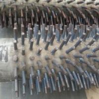 China DELLOK Carbon Alloy Steel Nailhead Studded Pipe OD Max 219mm Stud Height 10mm for sale
