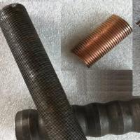 China DELLOK Internal Rib Condenser Seamless DIN1629 Low Carbon Steel Tube 12.7-25.4mm OD with 26 FPI Integral Fins for sale