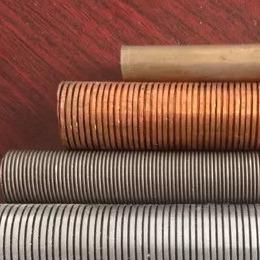 China OD 36inch Low Fin Tubes - 12.7-25.4mm Diameter with 30/36/43 FPI Fin Pitch Options for sale