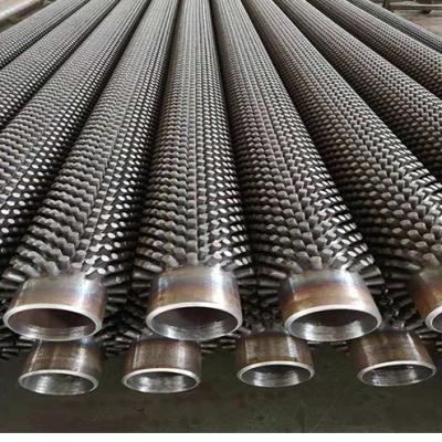 China DELLOK SA335 P91 Carbon Steel Seamless Studded Tube 114.3mm OD for Chemical Industry for sale