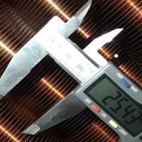 China DELLOK Type L Tension Wrapped Copper EN10204 Square Fin Tube - 50.8mm OD, 16.5mm Fin Height, 13 FPI Minimum for sale
