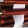 China DELLOK Type L Tension Wrapped Copper EN10204 Square Fin Tube - 50.8mm OD, 16.5mm Fin Height, 13 FPI Minimum for sale