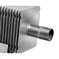 China DELLOK H Fin Heat Exchanger Tube TP409 Stainless Steel 18000mm Length Square Pipe for sale
