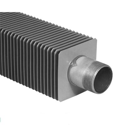 China 1.5mm Square Fin Tube - H Type Welded Heat Exchanger Tubes up to 73mm OD and 18m Length for sale
