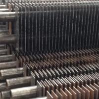 China 1.5mm Square Fin Tube - H Type Welded Heat Exchanger Tubes up to 73mm OD and 18m Length for sale