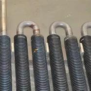 China DELLOK Continuous Hairpin Metal U Bend Tube 1500mm Welded Fin Tubes - ASTM A106 Carbon Steel Heat Exchanger for sale