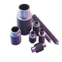 China DELLOK Helical Solid Serrated 32mm Stainless Steel Welded Fin Tubes HFW 19-219mm OD for sale