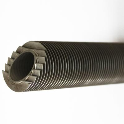 China DELLOK SA214 Stainless Steel Bent Evaporator OD 19mm Welded Helical Fin Tubes for sale