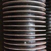 China DELLOK EN10204 Stainless Steel Fin Tube Single Row Flat 25mm Fin Height Weldable for sale
