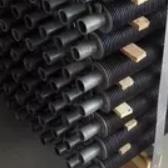 China DELLOK ASTM A106 Welded Helical Fin Tubes Carbon Steel 19mm OD 26mm Fin Height for sale
