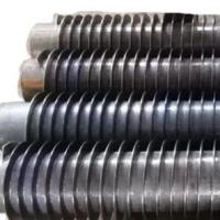 China DELLOK ASTM A106 Welded Helical Fin Tubes Carbon Steel 19mm OD 26mm Fin Height for sale