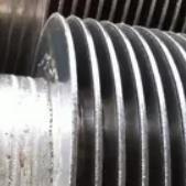 China DELLOK ASTM A106 Welded Helical Fin Tubes Carbon Steel 19mm OD 26mm Fin Height for sale
