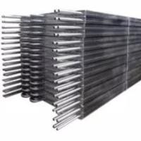 China DELLOK 32mm Helical Fin Tube 3.3mm Serrated for Boiler Coolers | SA213-TP304H Stainless Steel for sale