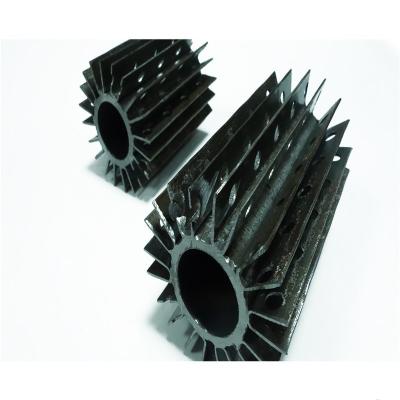 China DELLOK CE Fin 36ES Carbon Steel SA106B Longitudinal Finned Tube - 19mm Fin Height, 0.889mm Thickness for Heat Exchangers for sale