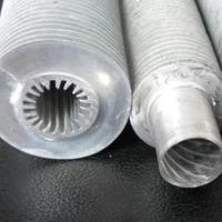 China DELLOK SMLS Titanium Spiral 16.5mm B338 Threaded Aluminum Pipe with 1.245mm Wall Thickness for Heat Exchangers for sale