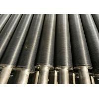 China DELLOK Aluminum 1100 Knurled Crimped Fin Tube 0.45mm Thickness 50.8mm OD 12FPI Heat Exchanger for sale