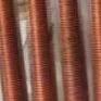 China DELLOK Type L Tension Copper Finned Tube 0.4mm Thick for Air Conditioning Heat Exchangers for sale
