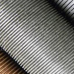 China DELLOK Integral Low Fin Tube Condenser 12.7mm 26FPI Carbon Steel A334 Gr6 for sale