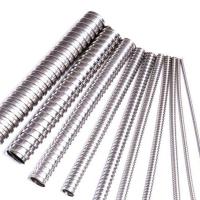 China DELLOK TP304 SMLS Stainless Steel Crimped Fin Tube OD15.88mm 12FPI for sale