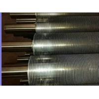 China DELLOK 25mm Titanium Alloy Heat Exchanger Coil - 2.5x Power Efficiency Round Tube Fin Condenser for sale