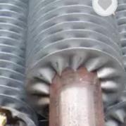 China DELLOK Wrapped Tension Corrugated 25.4mm Galvanised Steel Pipe Spacer Rings for Fin Tubes for sale