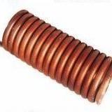 China DELLOK Round Spacer Wrapped Tension Copper Finned Tube 25.4mm 31.75mm 38.1mm OD with CE ISO Certification for sale