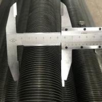China DELLOK Round Spacer Wrapped Tension Copper Finned Tube 25.4mm 31.75mm 38.1mm OD with CE ISO Certification for sale