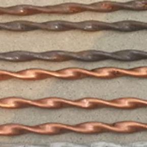 China DELLOK Refrigeration Copper Alloy Round Tube Heat Transfer Coefficient EN 10204 40% Higher for sale