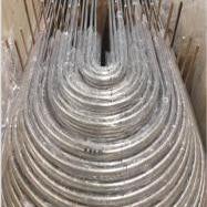 China DELLOK SeamlessTreated U Bend Tube Bundle Heat Exchanger A179 Tubing 35,000mm Length 600 Bar Test Pressure for sale