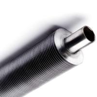 China DELLOK G Base Radial Cooling 50.8mm GRC Low Temp Carbon Steel Pipe - 18,000mm Length, 350°C Max Temperature for sale