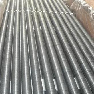 China DELLOK Hexagonal AISI 304 Stainless Steel Fin Tube Heat Exchanger 2 1/4 Inch OD for sale