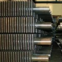 China DELLOK Solid Extruded Serrated Alu1050 Heat Exchanger Fin Tube 0.4mm Thick with 50.8mm OD and 16mm Fin Height for sale