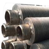 China DELLOK Helicoidal Groove Cooling 10 FPI Aluminium Fin Tubes with 380V/50Hz G-Type Machine for sale