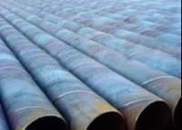 China DELLOK Q235B SSAW Steel Pipe 20-820mm Diameter 0.5-80mm Thickness Carbon Spiral Welded Tube for sale