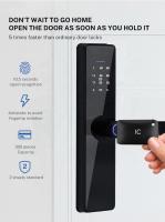China Tuya WiFi Smart Biometric Fingerprint Door Lock For Home 2 Years Warranty for sale