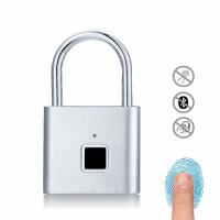 China Anti Theft Fingerprint Door Lock Keyless Smart Lock Fingerprint Padlock for sale