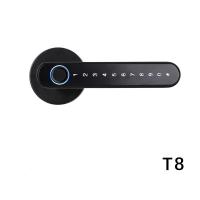 China Multifunctional Wifi Smart Door Lock / Keypad Electronic Door Lock With Key for sale