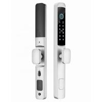 China Zinc Alloy Waterproof Smart Door Lock Silver / Black High Security Smart Lock for sale
