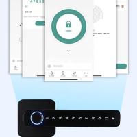 China Security Smart Door Lock System / Residential Fingerprint Door Locks for sale