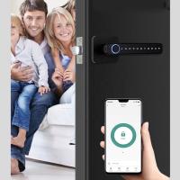 China Security Smart Door Lock System / Residential Fingerprint Door Locks for sale