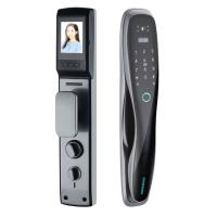 China Apartment / Home Face Recognition Door Lock Cool Smart Door Lock With Camera for sale