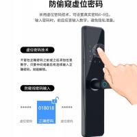 China Security Fingerprint Door Lock Black App Controlled Door Lock Smart for sale