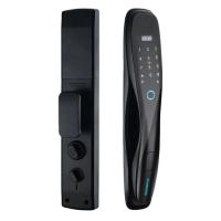 China Biometric Smart Door Lock Aluminum Alloy Home Fingerprint Door Lock for sale